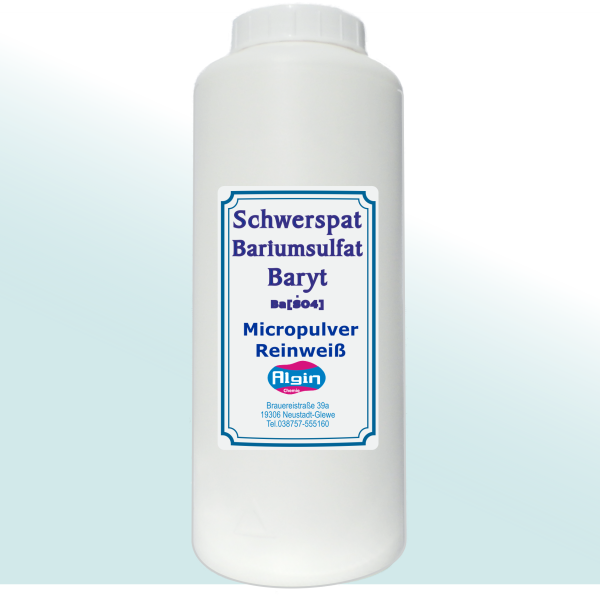Schwerspat Baryt Bariumsulfat kaufen Micropulver 800 Gramm ...